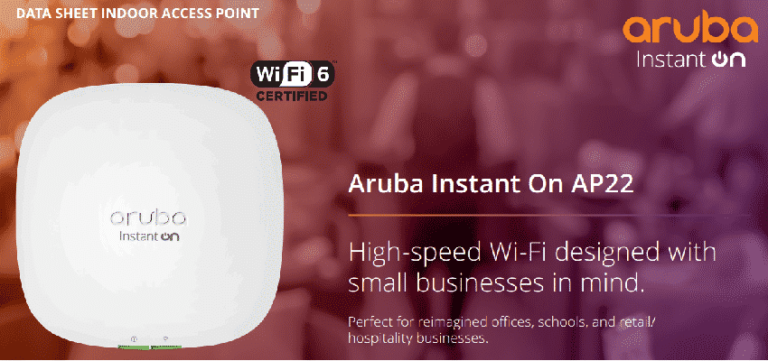 Thiết Bị Phát WiFi Aruba Instant On AP22