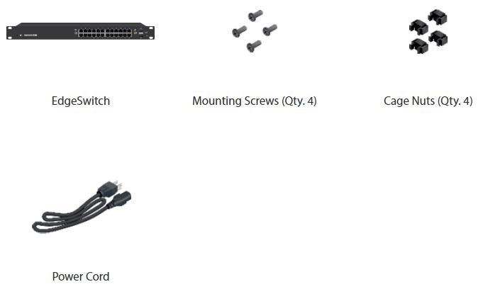 Thiết Bị Chuyển Mạch Edgeswitch 24 500W Chính Hãng, Giá Tốt