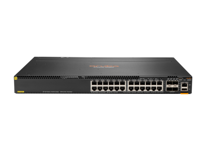Aruba 6300M 24-port 1GbE Class 4 PoE and 4-port SFP56 (JL662A) | FPT ...
