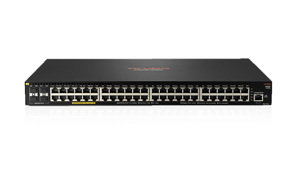 Thiết Bị Switch Aruba 2930F 48G PoE+ 4SFP 740W (JL557A)