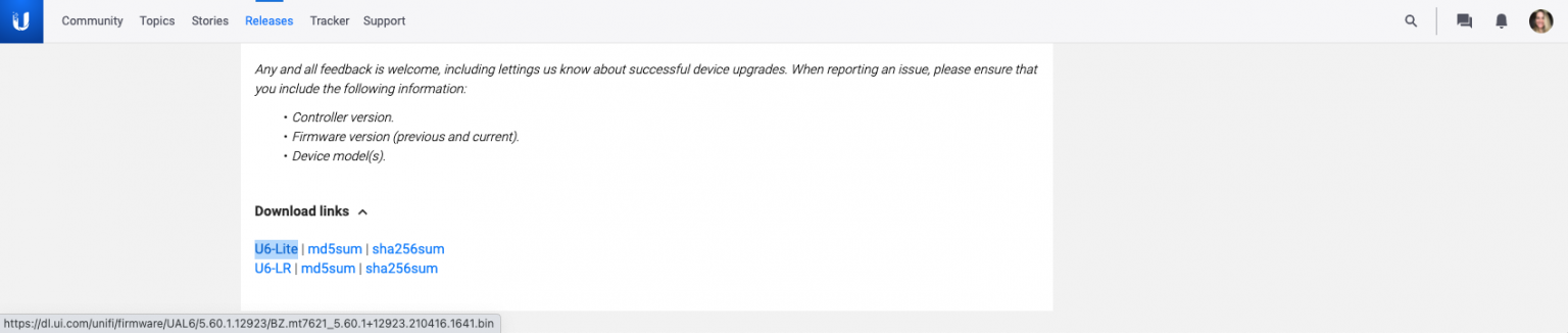 Hướng dẫn cập nhật nâng cao cho thiết bị và ứng dụng uniFi Network