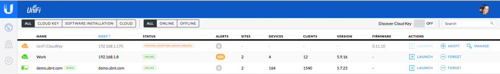 UniFi - Cách chuyển từ Cloud Key sang UDM hoặc Cloud Key mới
