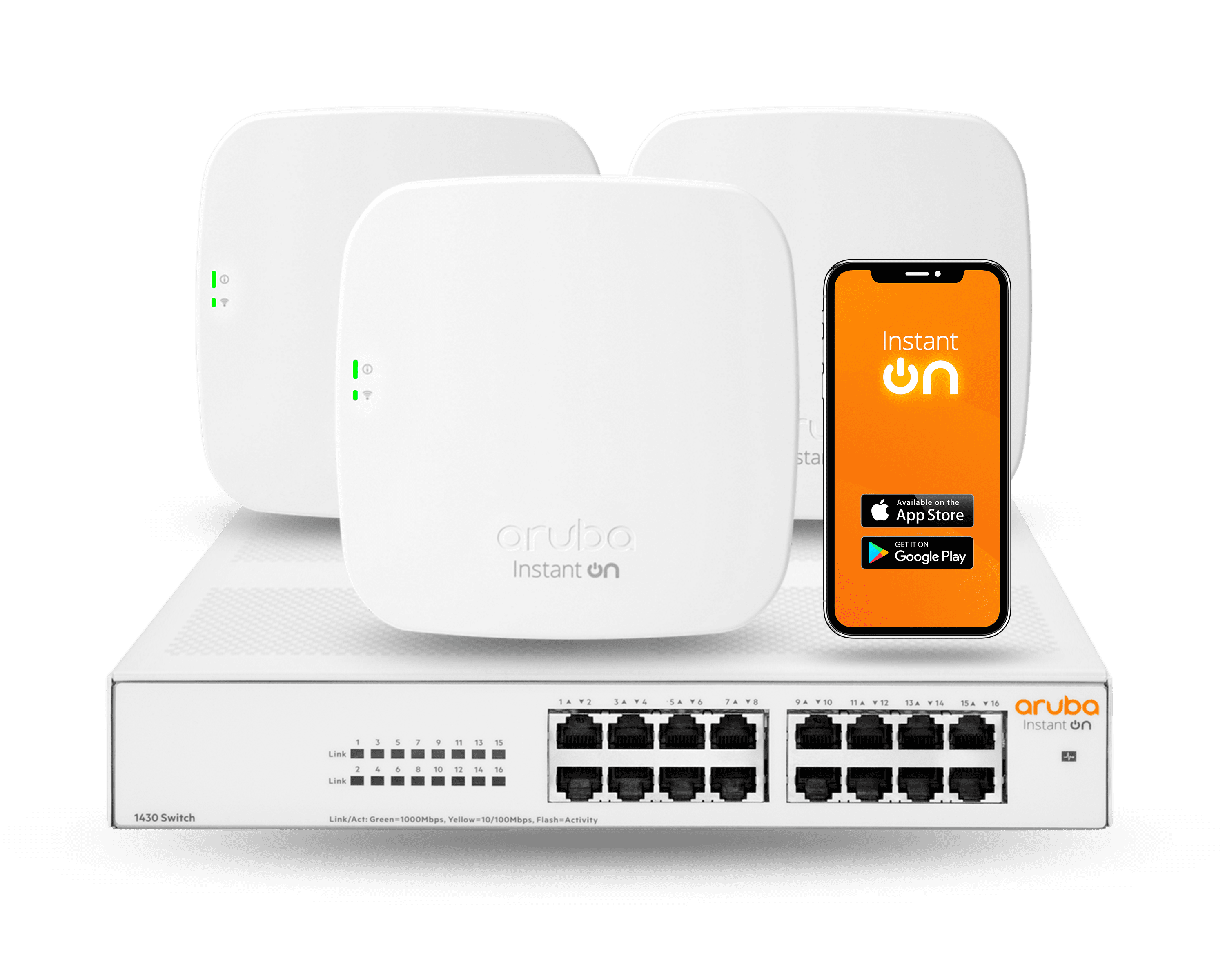Phân Phối Thiết Bị Phát WiFi Aruba Instant On, Giải Pháp WiFi Aruba SMB